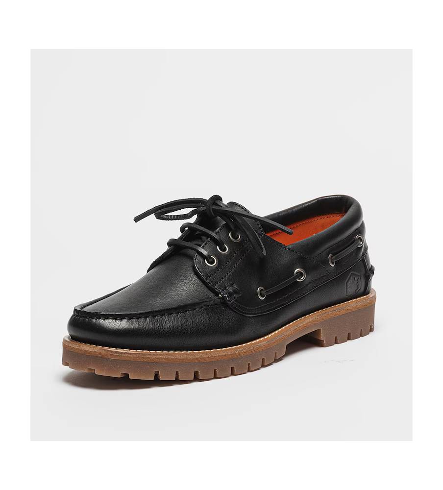 Lumberjack Newton Boat Shoes SMF3314 Black